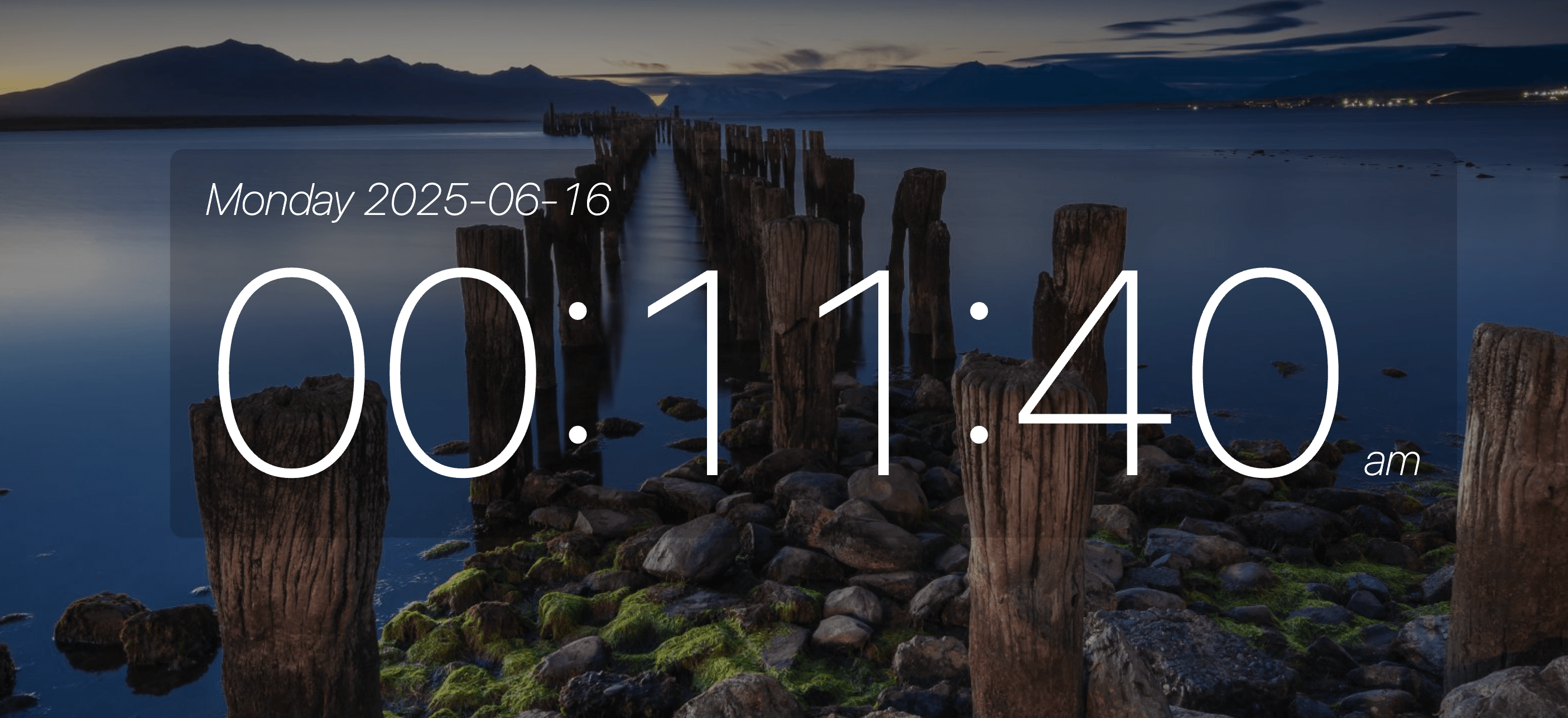 Digital Clock | Online Electronic Clock | Fullscreen Clock - Clockhub